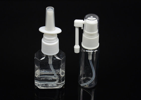 Pharmacy nasal spray Plastic Cosmetic Bottles customized , Offset printing