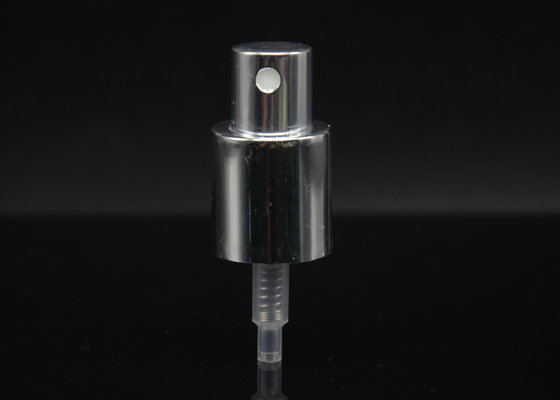 Aluminum cosmetic packaging plastic sprayers silver coated sprayer pump