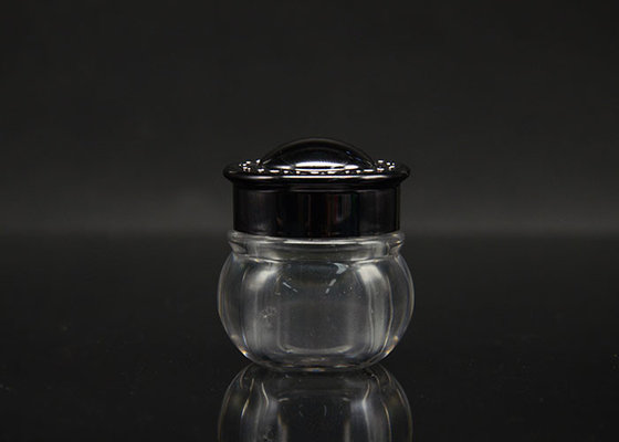8g High End Clear Pet Jars with Screw cap , Small Lotion Containers