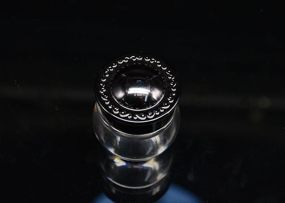 8g High End Clear Pet Jars with Screw cap , Small Lotion Containers