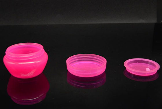20ml red Beautiful Cosmetic Packaging Lotion Jars with Mushroom Shaped
