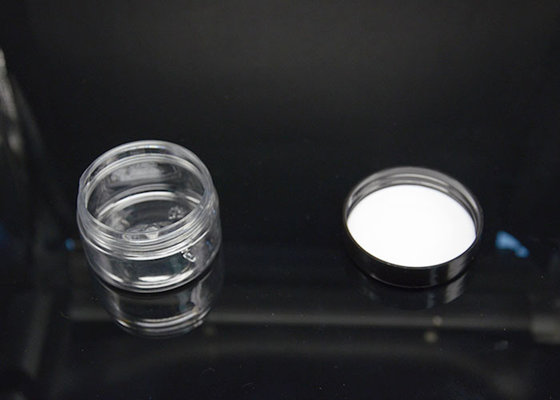 50ml Flat round Clear Pet Jars Eco Friendly Packaging For Cosmetics