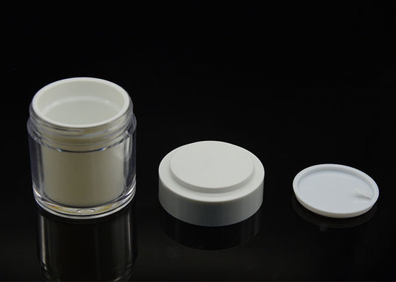 Small Empty Clear Plastic Pet Jars And Bottles / Plastic Cosmetic Bottles