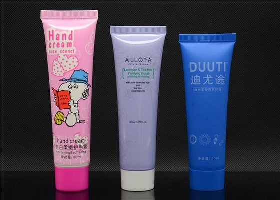 80ml flexible soft Plastic Cosmetic Tubes with arch sealing for cosmetic packaging