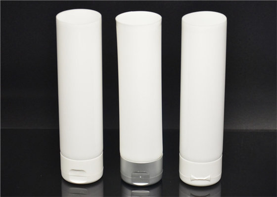 Matte Glossy Empty White Cosmetic Plastic Storage Tube For Face Wash Cream
