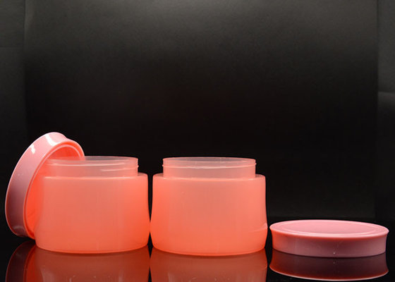 Garnet Plastic Cream Jars With Lids , Cosmetic Cream Containers 120ml