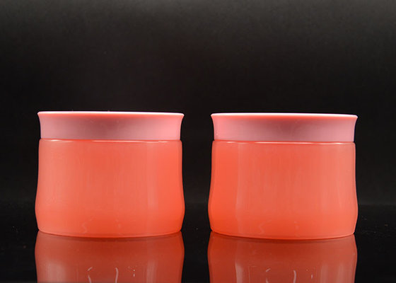 Garnet Plastic Cream Jars With Lids , Cosmetic Cream Containers 120ml