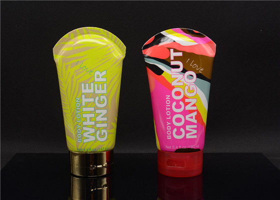 Cosmetic / Medicine Plastic Squeeze Tubes for packaging , screw on cap