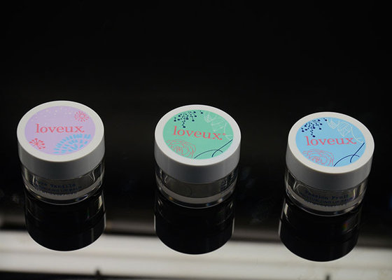Small Plastic Cosmetic Containers , 12g Cream Jars Cosmetic Packaging