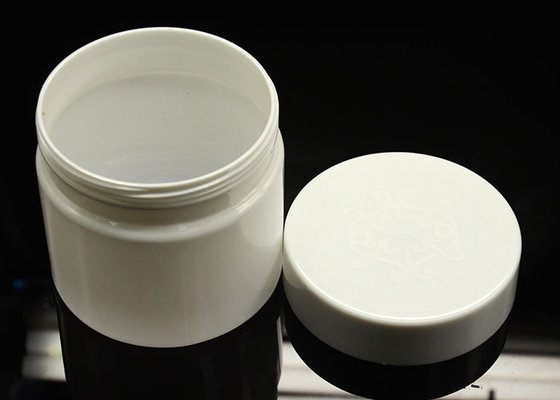White 450ml Plastic Cream Jars Empty Cosmetic Bottles for Beauty Product