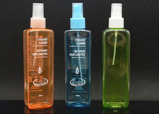 Colored Small Plastic Spray Bottles Cosmetic Containers Packaging