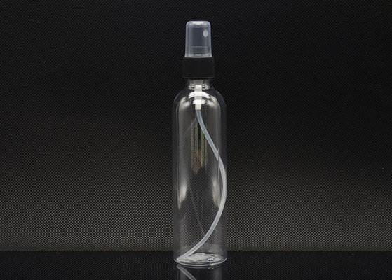 1000ml Boston shape clear plastic spray bottles with personal artwork printing