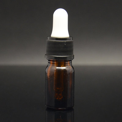5ml empty essential oil bottle with tamper evident pipettee