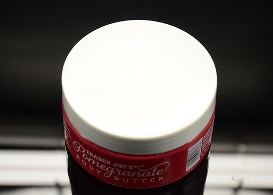 Red Eco Cosmetic Cream Containers PET Beauty Product Packaging