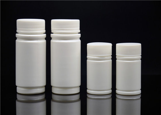 PE Plastic Medicine Bottles Capsule / Pill Pharmaceutical Containers With Lids