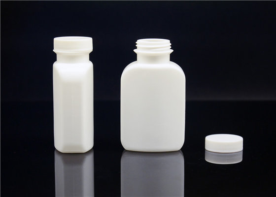 PE Plastic Medicine Bottles Capsule / Pill Pharmaceutical Containers With Lids