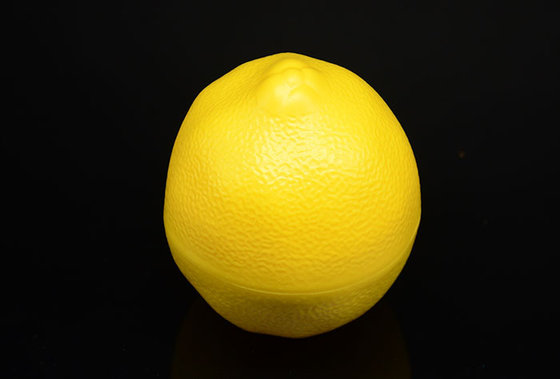 40ml Lemon shaped Plastic Cream Jars Packaging For Cosmetic Products