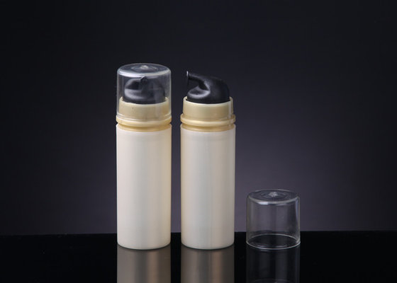 25ml Small Airless Cosmetic Bottles Plastic Spray Containers for Cream / Oil / Liquid