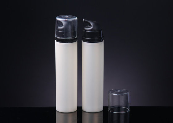 25ml Small Airless Cosmetic Bottles Plastic Spray Containers for Cream / Oil / Liquid