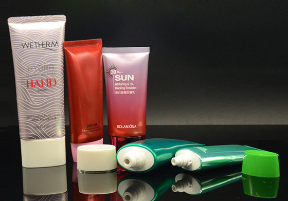 Custom laminated aluminum tube packaging empty toothpaste tubes