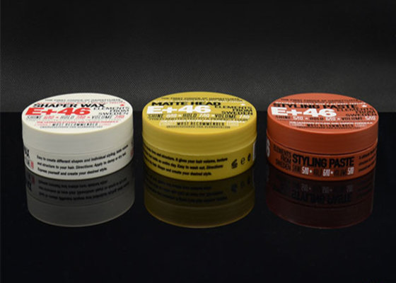 100ml Corlorful Handy Empty Personal Care Plastic Hair Wax Cream Jar