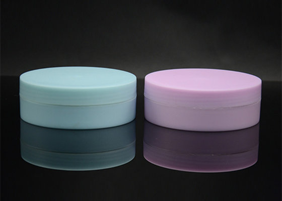 Leak-Proof Hair Wax Plastic Empty Cream Jars Cosmetic Packaging , Hot Stamping