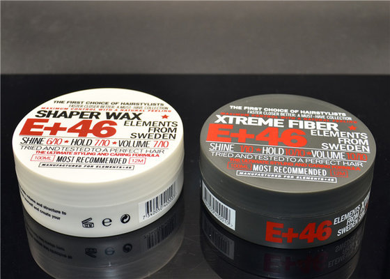 100ml Colorful Easy Carring Empty Personal Care Hair Wax Usage Cream Jar
