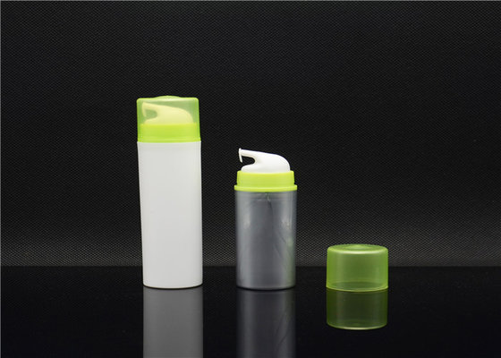 Frosted PP Airless Cosmetic Botlles And Jars 60ml 120ml , Empty Cosmetic Containers