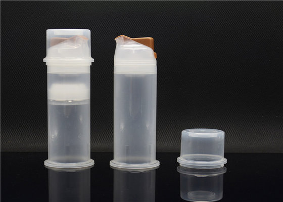 Frosted PP Airless Cosmetic Botlles And Jars 60ml 120ml , Empty Cosmetic Containers