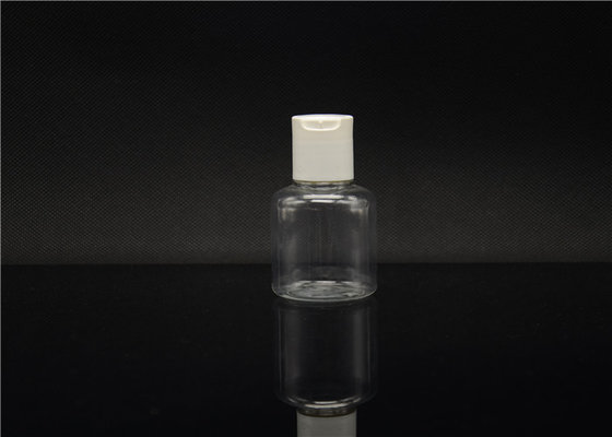 Small Clear 40ml Empty Plastic Pump Bottles For Shampoo , Screw Cap Type