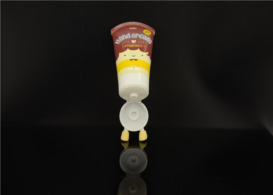 Small 2oz Cute Plastic Cosmetic Tubes With Caps / Cosmetic Packaging Tubes