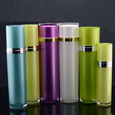 200ml Acrylic Cosmetic Bottle , Empty Cosmetic Bottle For Toner / Lotion And Moisturiser