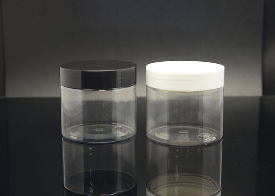 Lightest Worthful PET Cosmetic Containers Body Butter Plastic Jar With Lid
