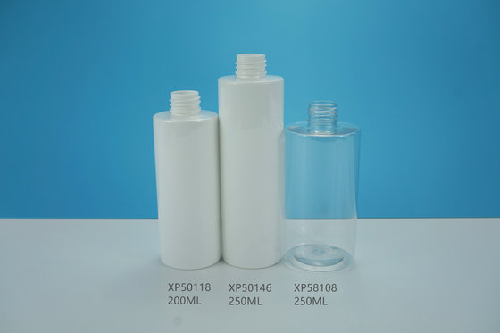 PET Transparent Empty Cosmetic Bottles 120ml Storage For Skin Care
