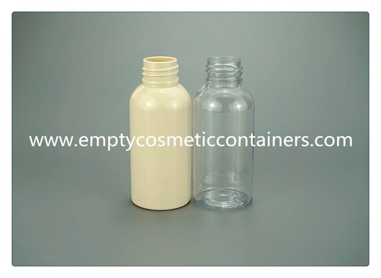Eco Friendly 80ml Plastic Cylinder Bottles White for Skin Toner
