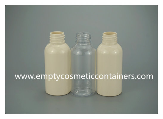 Eco Friendly 80ml Plastic Cylinder Bottles White for Skin Toner