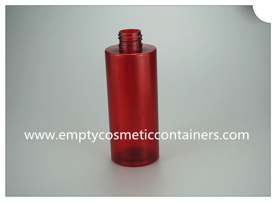 200Ml Red Empty Travel Size Bottles / Travel Toiletries Bottles