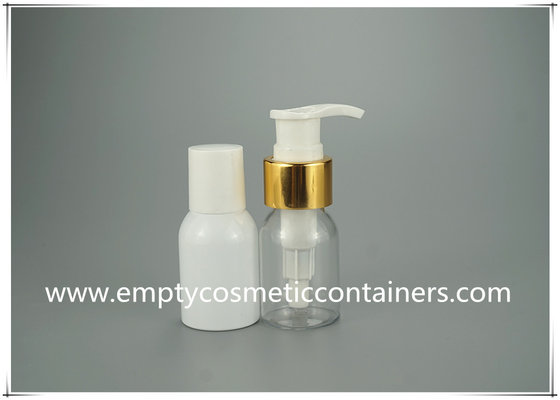 Portable Cosmetic 30Ml Empty Shampoo Bottles Frosted Screen Printing