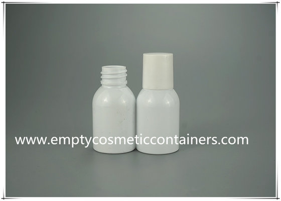 Portable Cosmetic 30Ml Empty Shampoo Bottles Frosted Screen Printing
