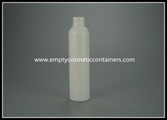 Large Clear Plastic Cylinder Bottles Cosmetic Packing Recyclable