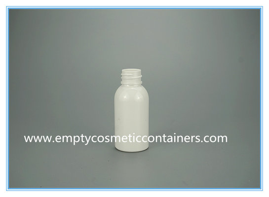 Lotion 40ml Clear Plastic Cylinder Containers Packaging Eco Friendly