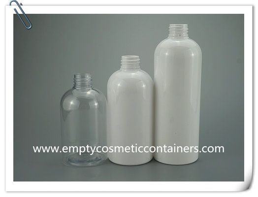 350Ml White Skin Toner Mist Spray Bottle / Liquid Dispenser Pump Bottle