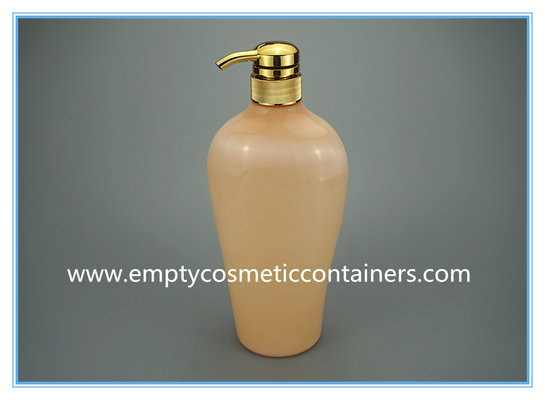 Large Empty Pump Bottles For Lotion , Plastic Shampoo Bottles With Pump