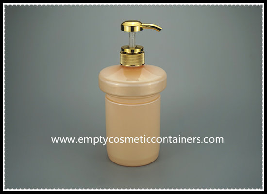 65G Acrylic 650Ml Empty Plastic Pump Bottles For Shampoo Refillable