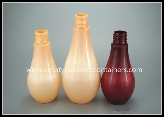 Refillable Empty Shampoo Pump Bottles Lotion Packaging With Flip Cap