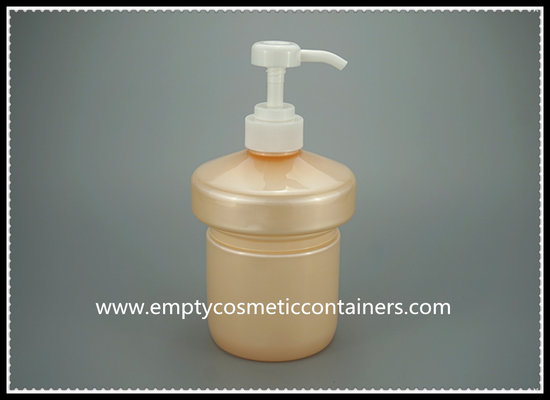 600ml Plastic Shampoo Pump Bottle with Pump Sprayer / Lotion Pump