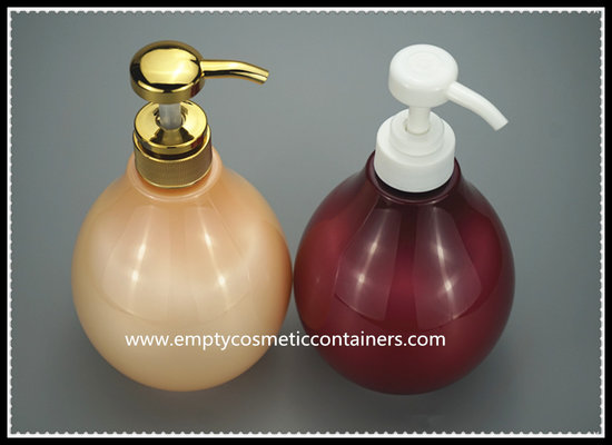 65g Acrylic Shampoo Pump Bottle / Cosmetic Pump Bottles Frosted