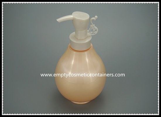 Recyclable Body Wash Pump Bottle Water Drop Shape Large Capacity