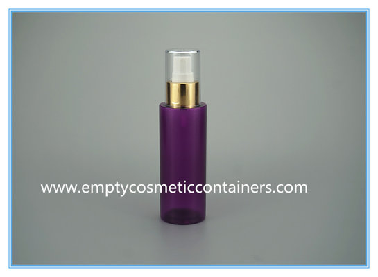 120ml Pet Plastic  Empty Spray Lotion Bottles For Cosmetic Packaging