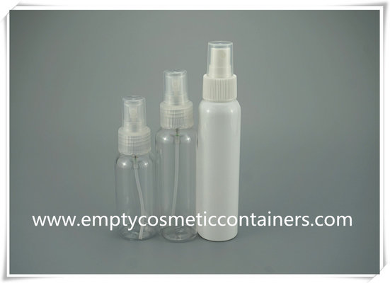 White Fine Mist Spray Bottle for Body Lotion , Cosmetic Spray Bottles